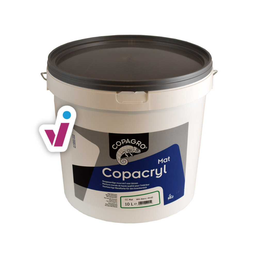 Copagro Peinture Mural Copacryl Mat Blanc